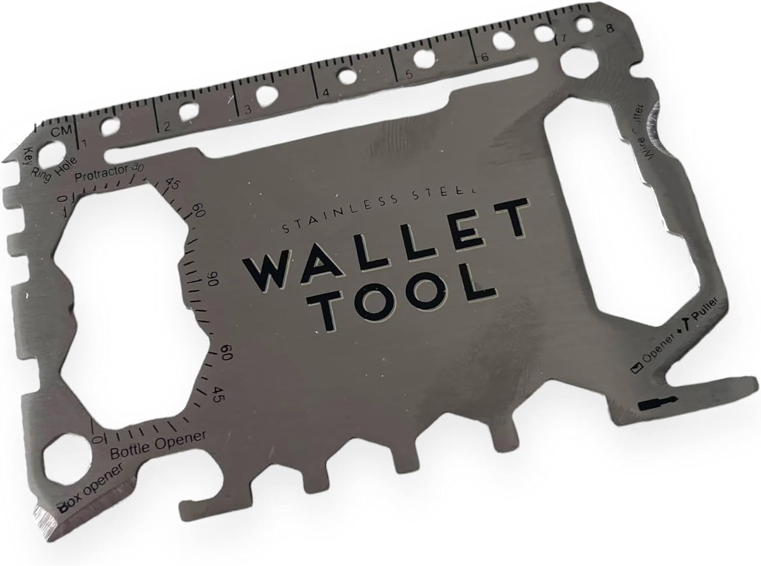 Wallet Ninja Multitool Card – 18 in 1 Credit Card Size Multi-Tool for ...