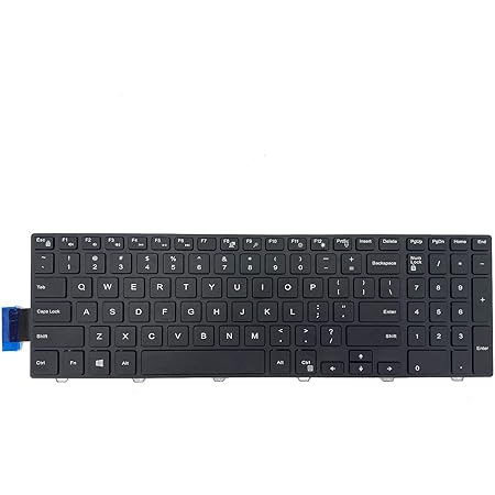 Swiztek Laptop Keyboard for Dell Inspiron 15 3000 5000 3541 3542 3543 3551 3558 5542 5545 5547 ...