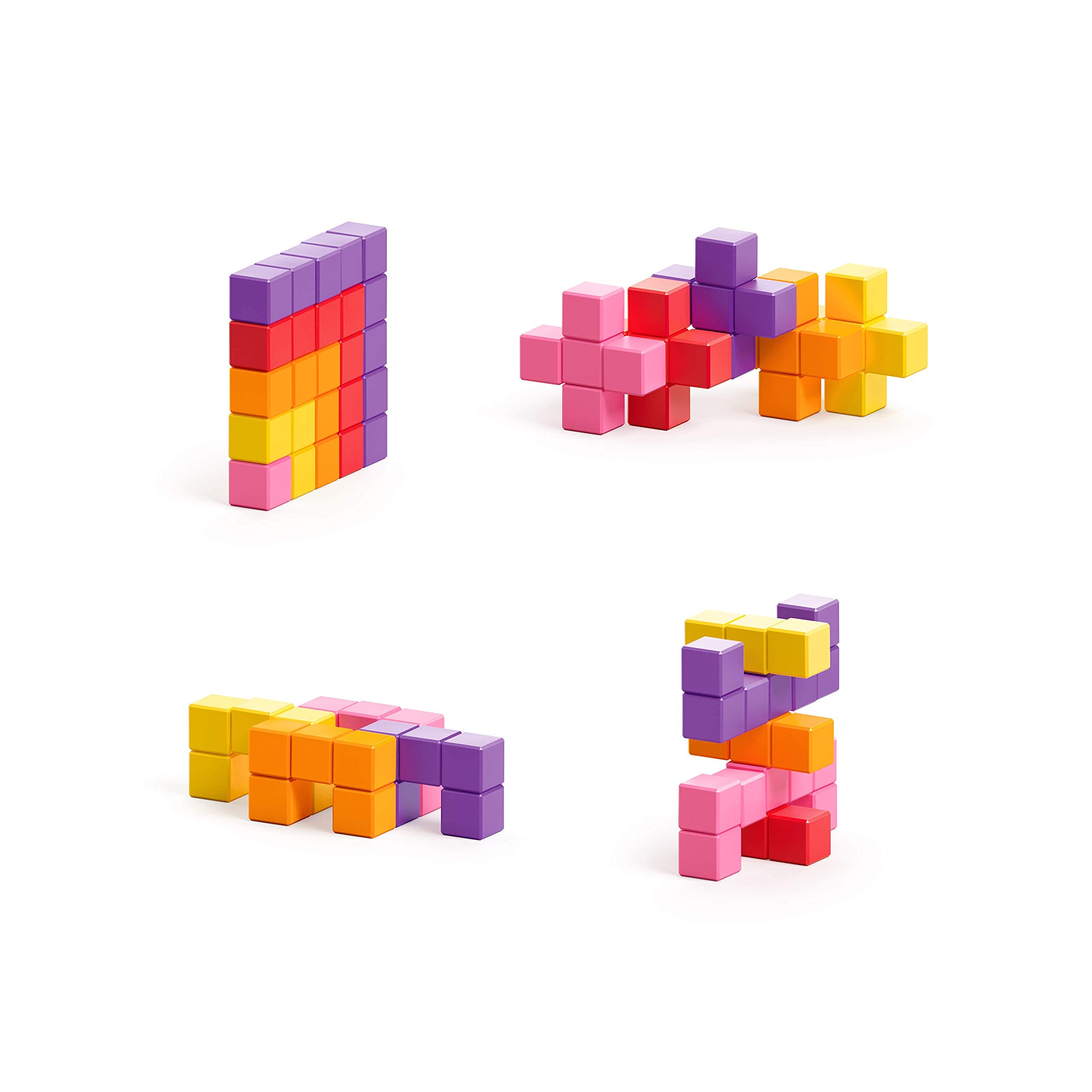 PIXIO Pixoplasma Abstract Series 60 Magnetic Blocks Construction Set ...