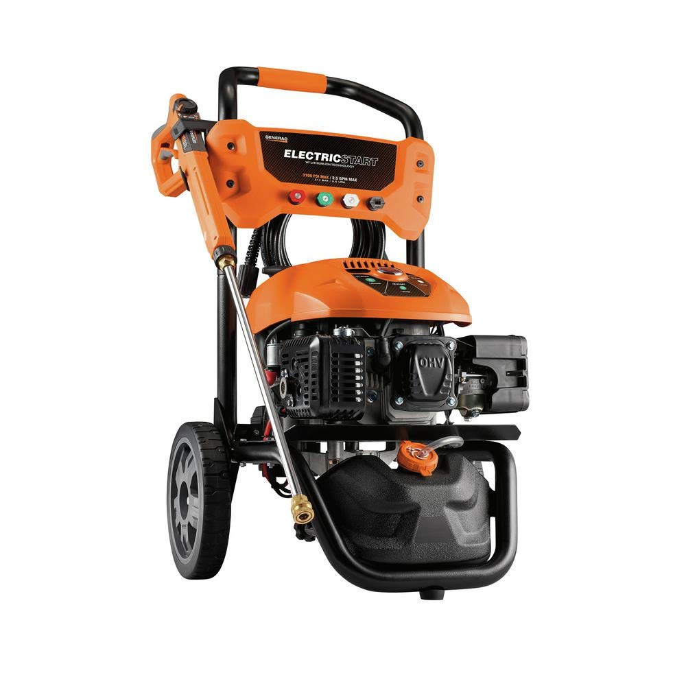 Snapklik.com : Generac 7132 3100 PSI 2.5 GPM Gas Powered Residential ...