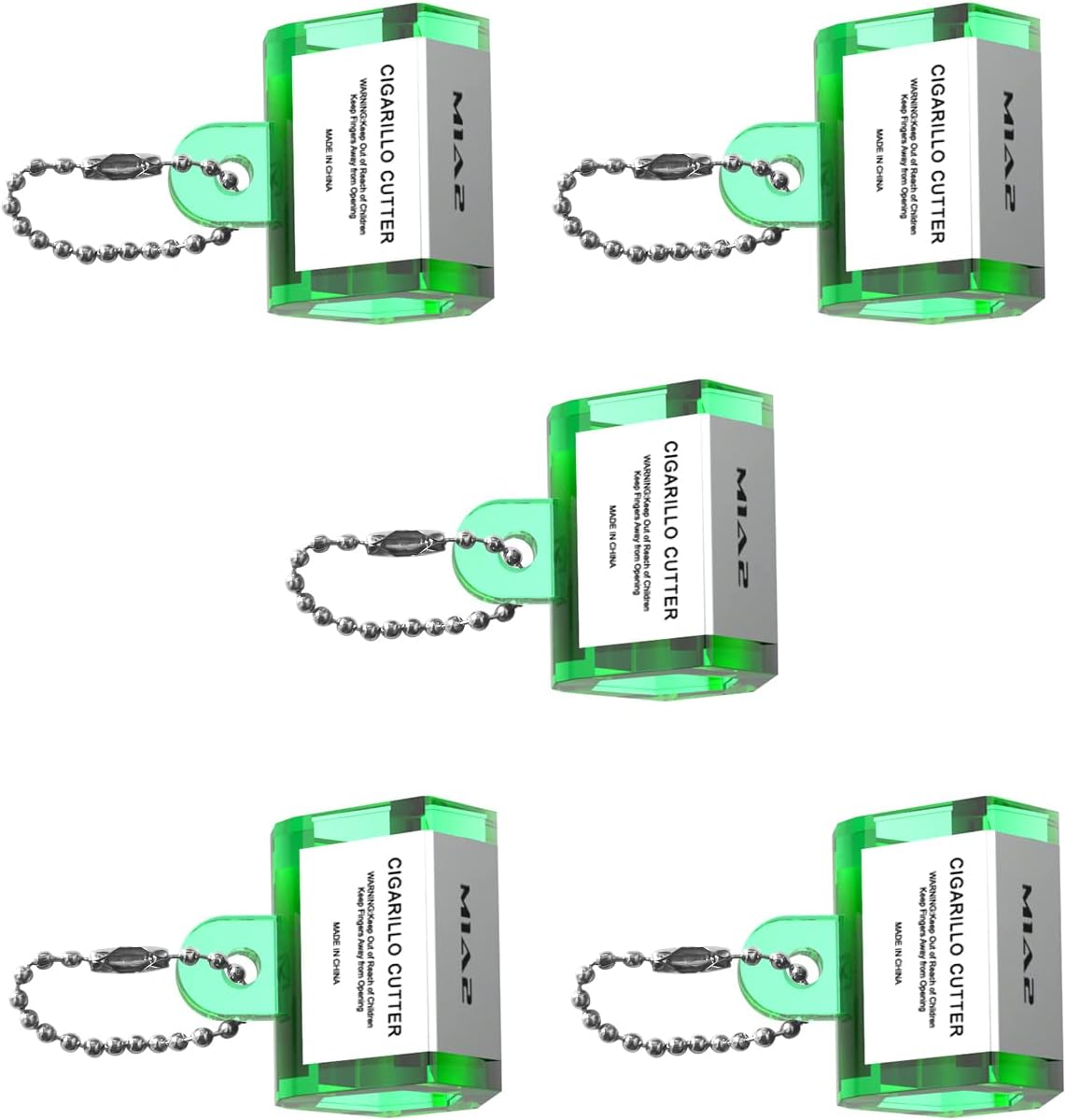 Amazon.com: 5 Green Ciagr Splitter Rolling Keychain Cutter Fast and ...