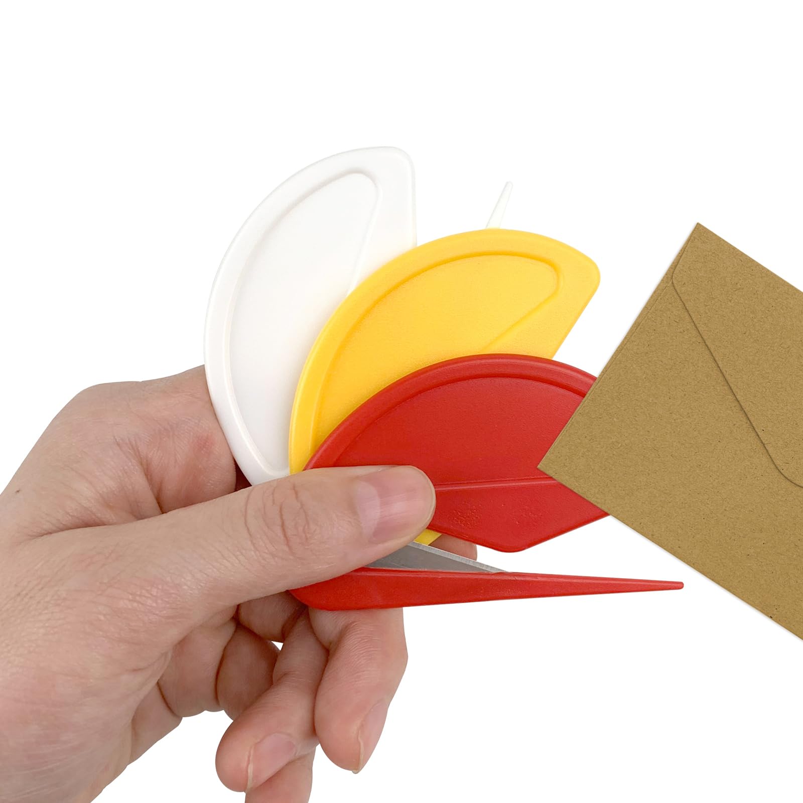 Amazon.com: ZUFECY 3 Pcs Letter Openers Envelope Slitter with Blade ...