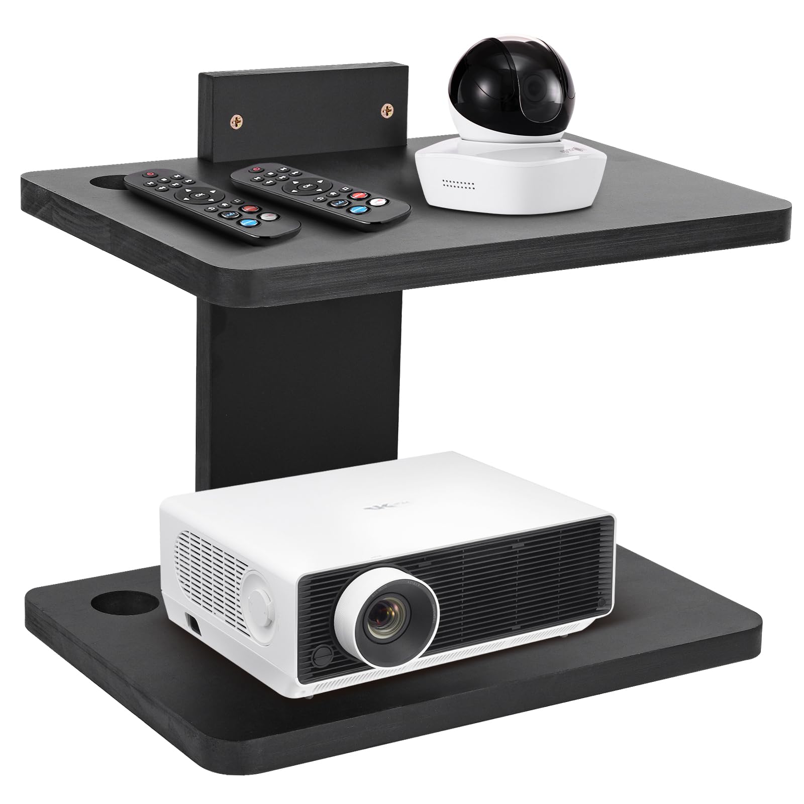 Amazon.com: Small Mini Projector Shelf/Projector Wall Mount Floating ...