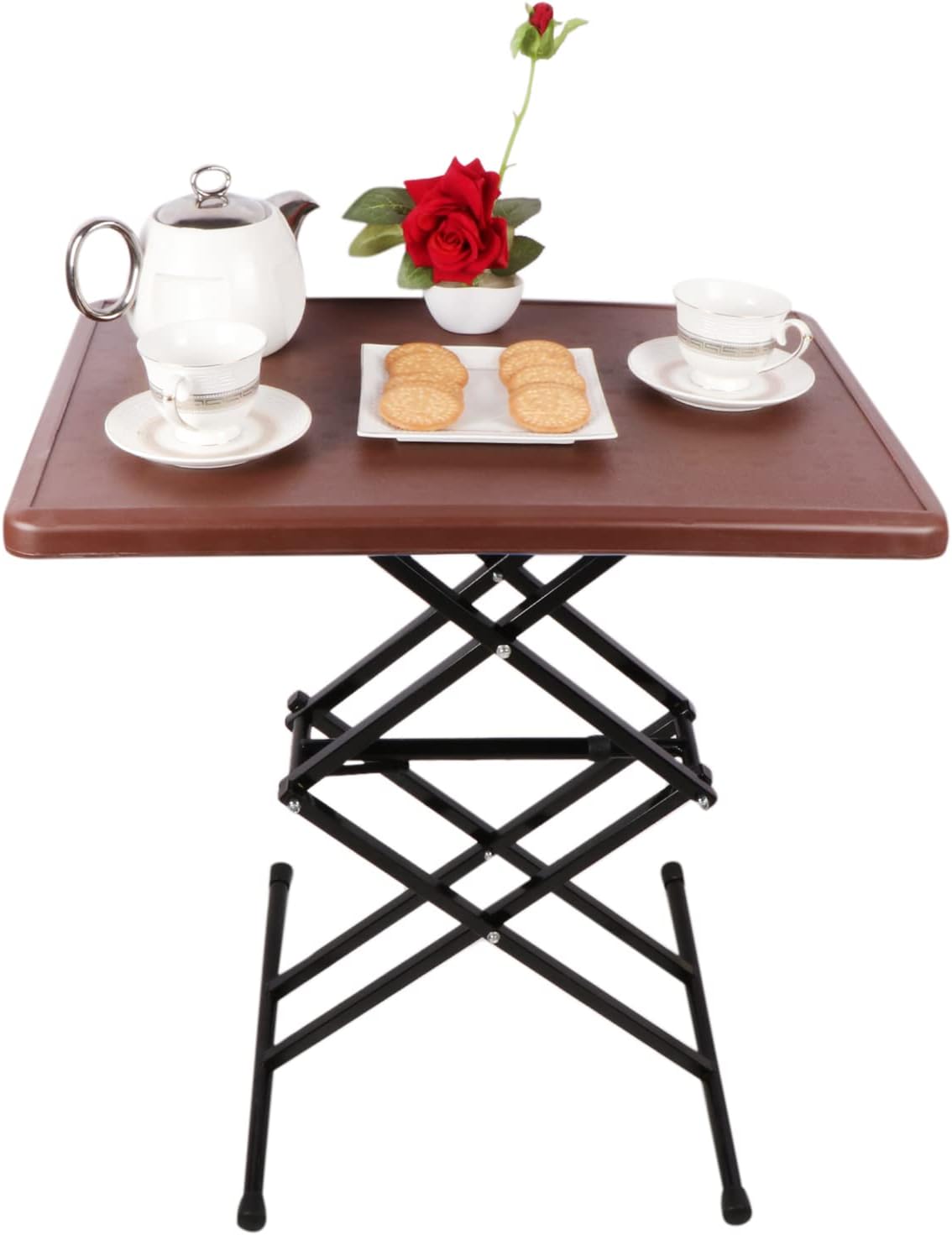 Supreme Scissor Contemporary Height-Adjustable Multi-Purpose Plastic ...