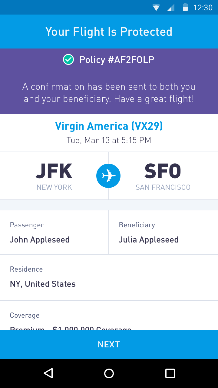 Sure - Insurance On-Demand - App on Amazon Appstore