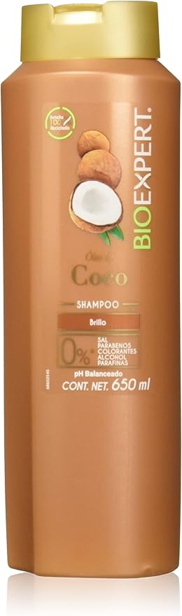 Bioexpert Shampoo Brillo, 650 ml : Amazon.com.mx: Belleza