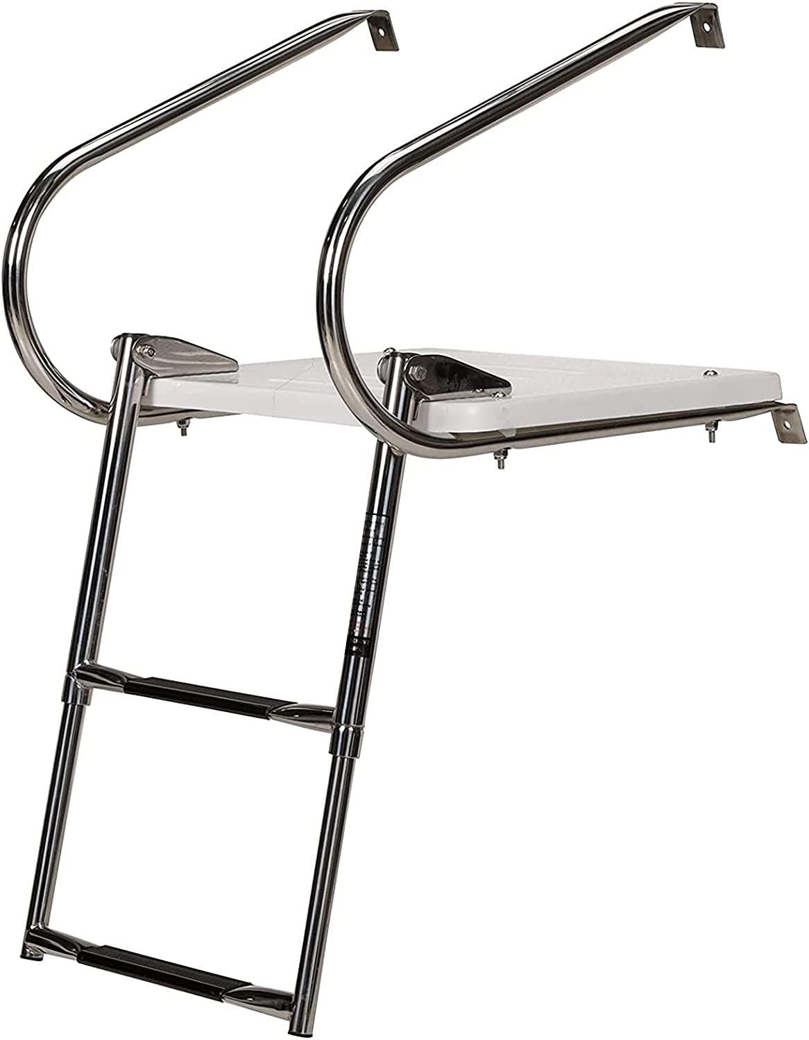 Telescopic Boat Ladder 2 Step Extension Boat Ladder With Platform ...