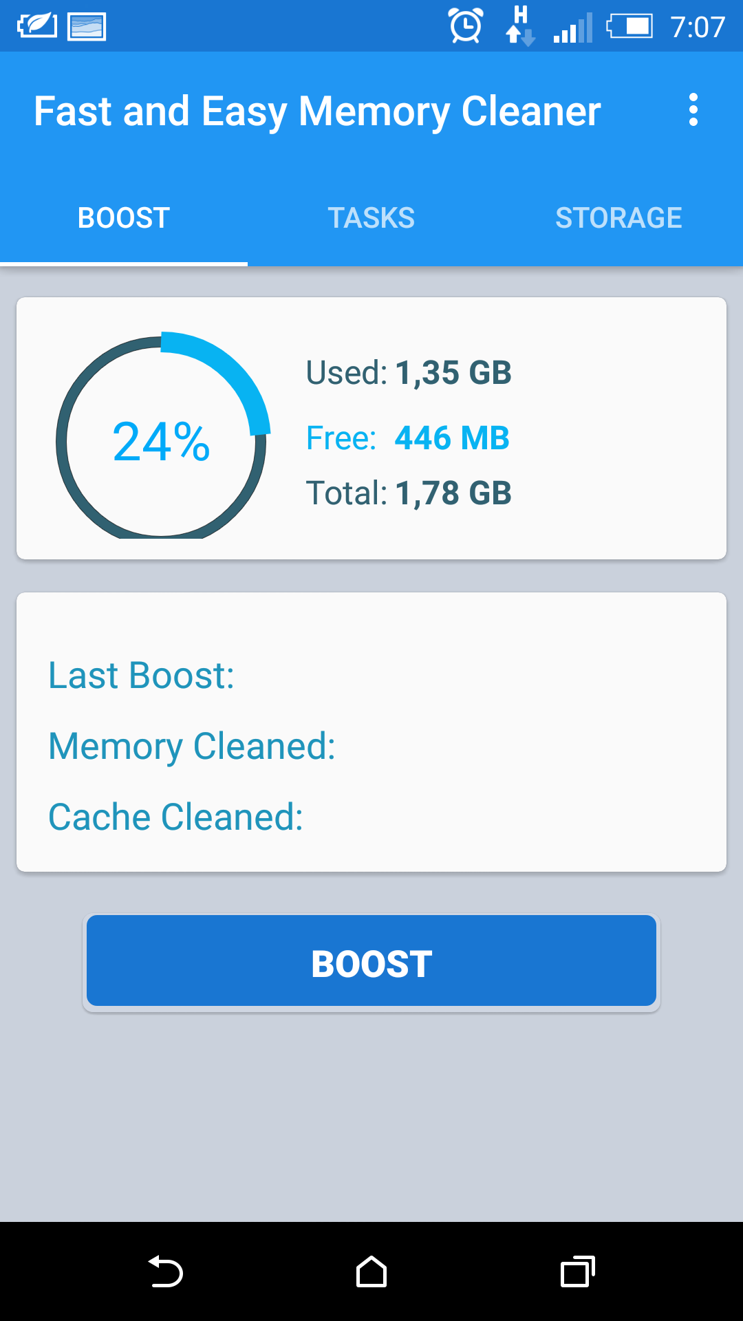 Fast&Easy Memory Cleaner - App on Amazon Appstore