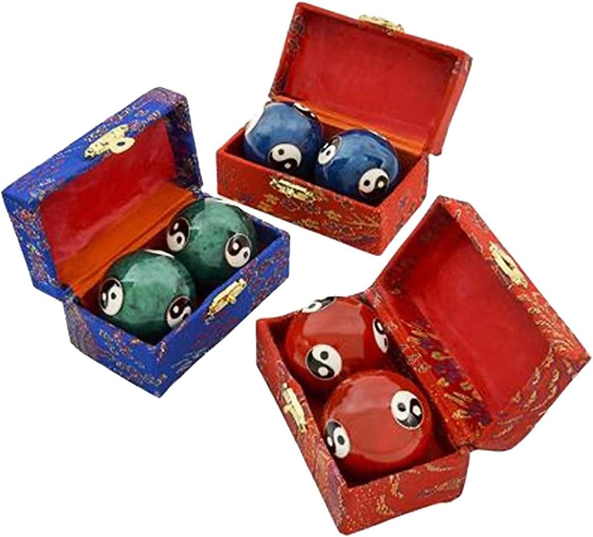 Amazon.com: Happy Sales HSHB-YNYG, One Chinese Health Balls Baoding ...