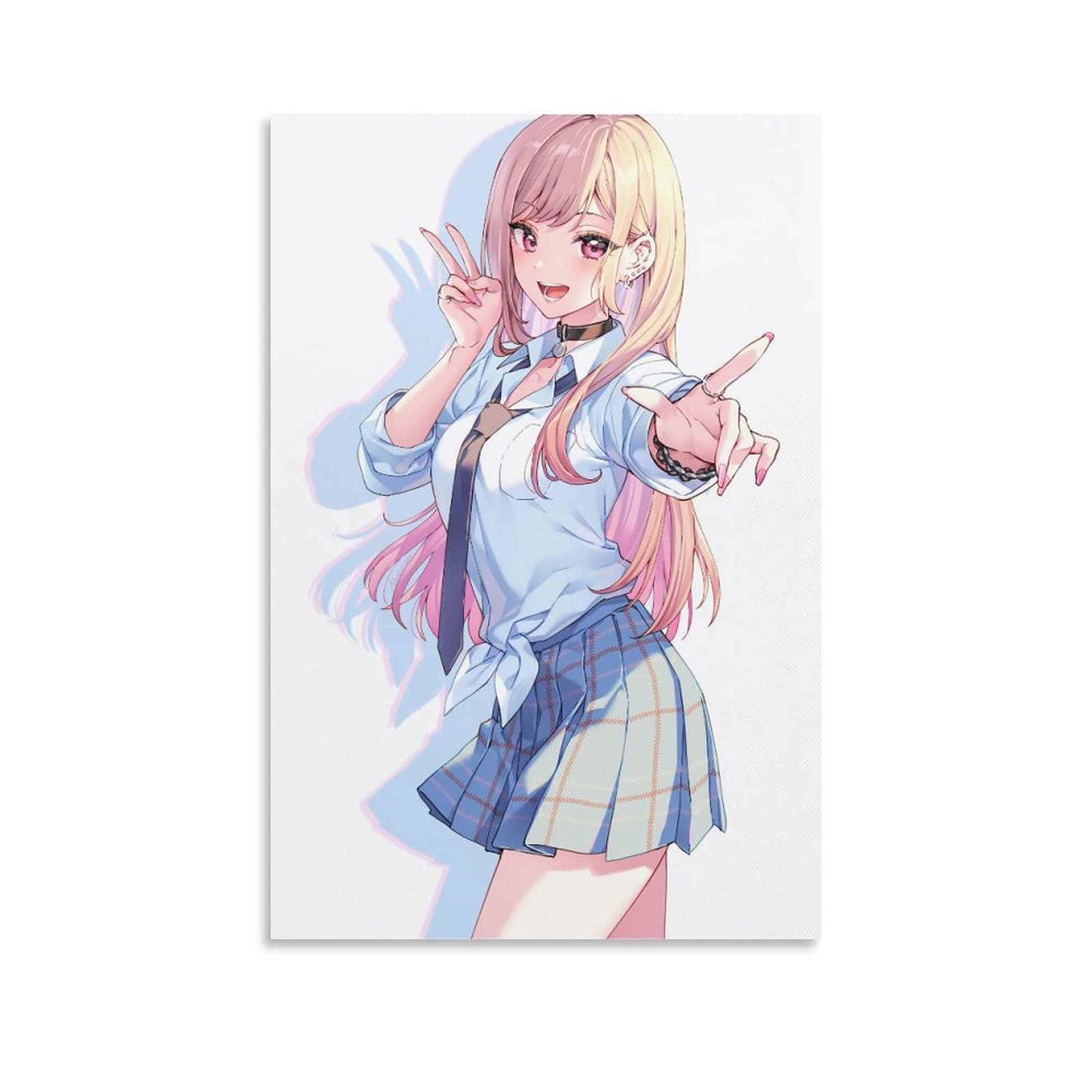 Amazon.com: Anime My Dress-Up Darling Kitagawa Marin Poster Decorative ...