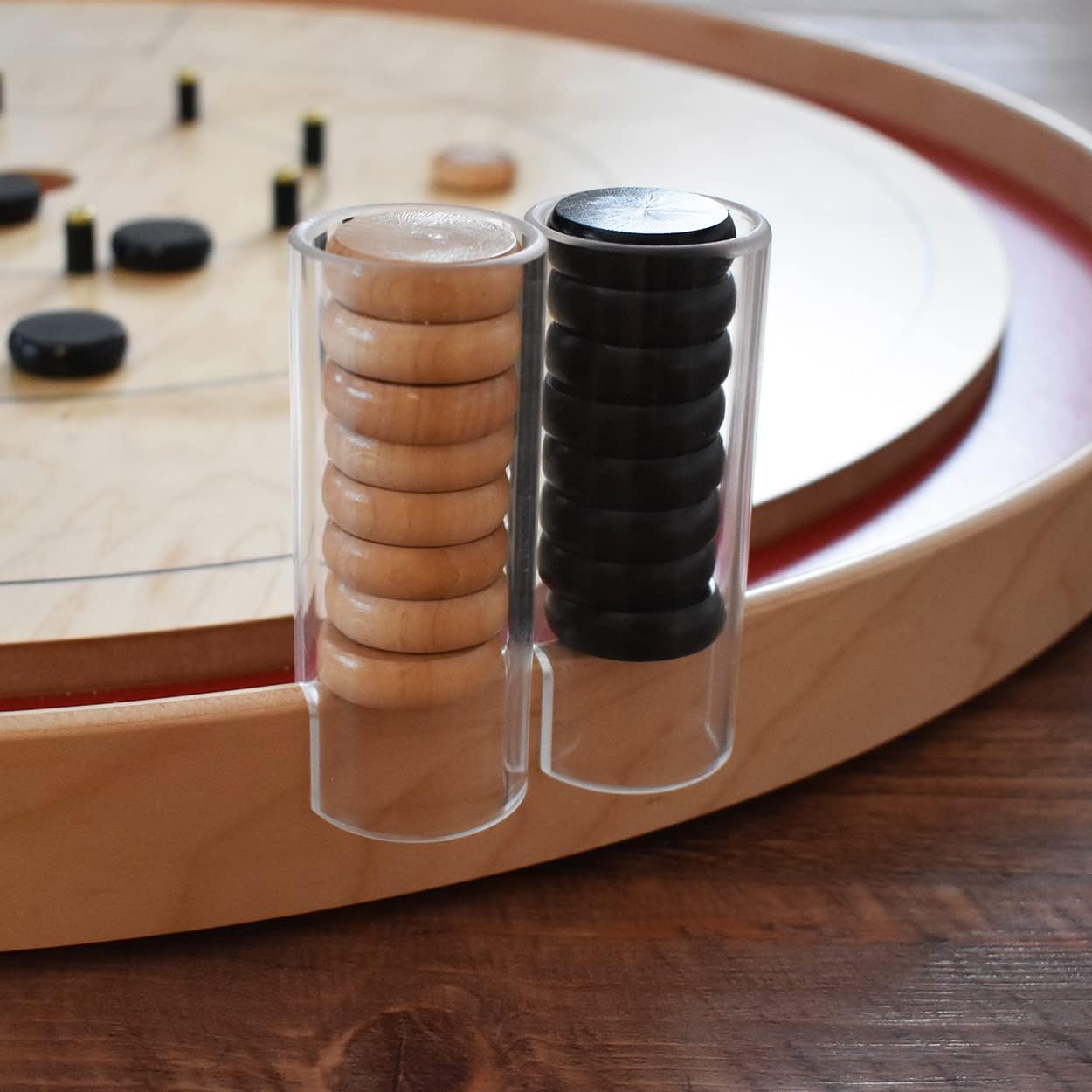 Wall Mount Crokinole 20s Score Trackers - Set Of 2 Clear Acrylic ...