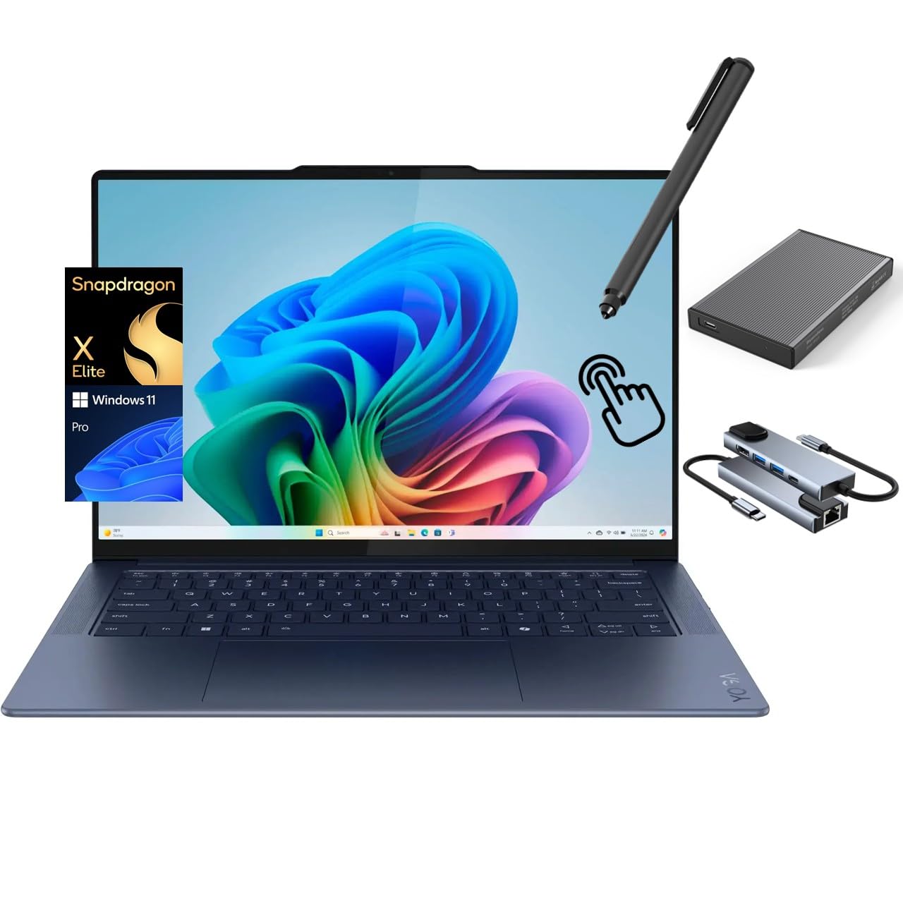 Amazon.com: Lenovo Yoga Slim 7X 3K OLED Touchscreen Laptop, 14.5" 1000 ...