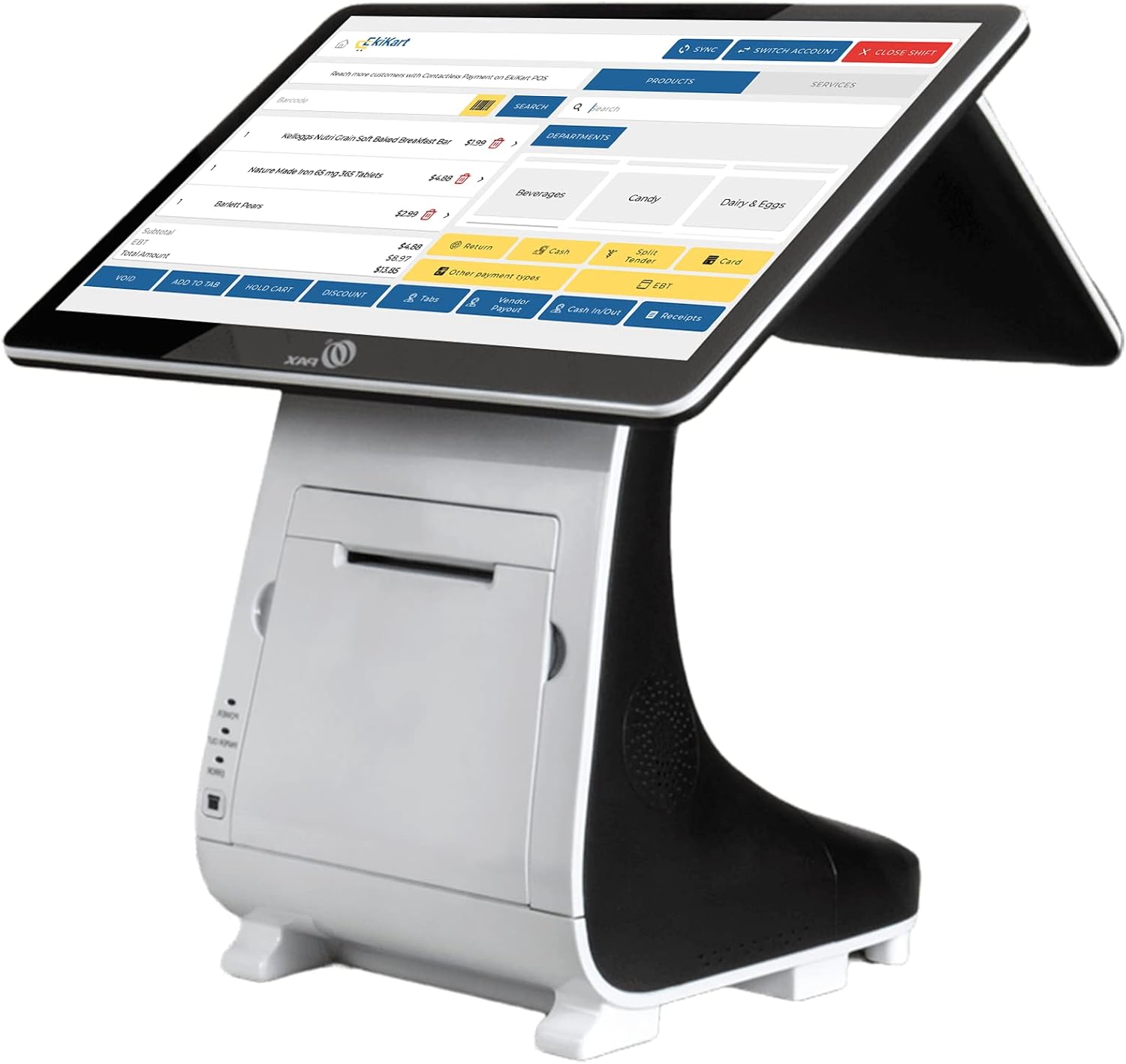Amazon.com: EKIKART Pax E800 All-in-One Touchscreen POS Terminal, Accept contactless payments ...