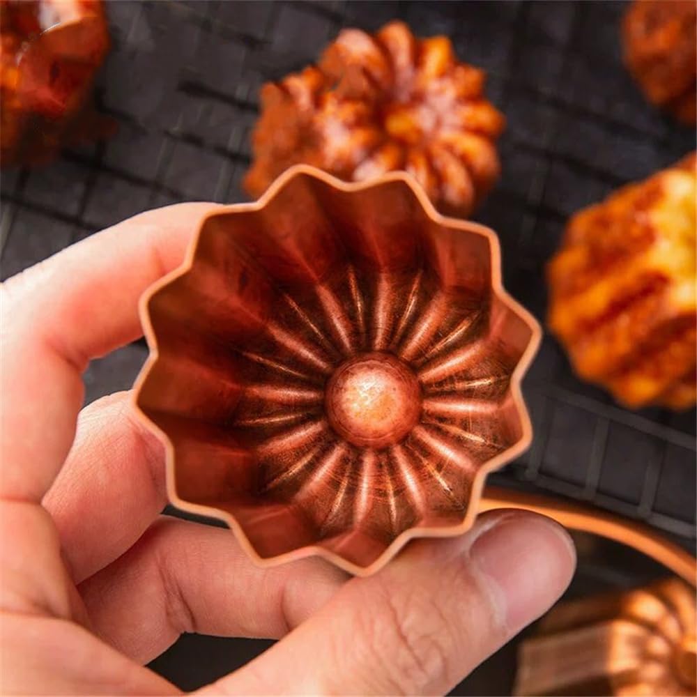 Copper Plated Molds Copper Soufflé Molds Set