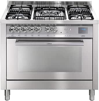 Lofra Cast Iron 5 Plate Gas Burner and Oven with Knob Control | Model ...
