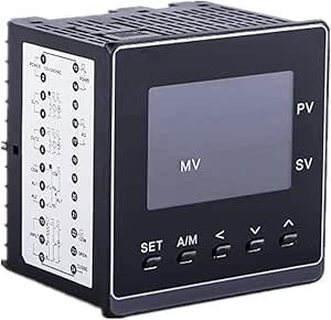 Amazon.co.jp: LCD Intelligent PID Temperature Controller 96x96mm Programmable 50 Segment ...