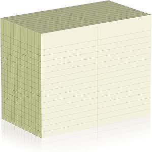 Amazon.com : 24 Pack Lined Sticky Notes Post Notes 3x5 inch - 30 Sheets ...