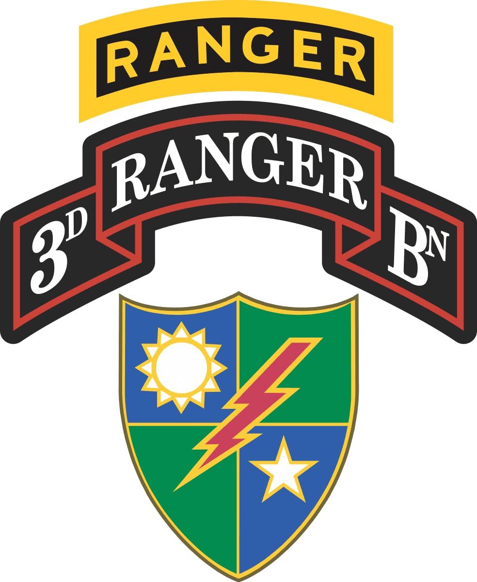 3rd Ranger Battalion Logo Black And White