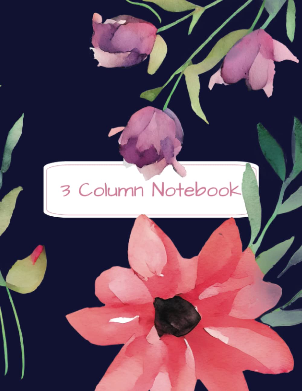 3 Column Notebook, Multipurpose Use - Account Ledger, Appointment book ...