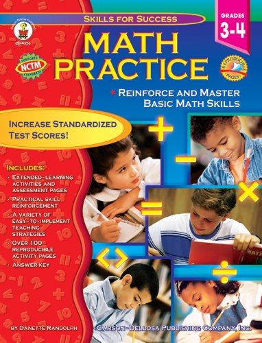 Math Practice, Grades 3 - 4 (Skills for Success): Randolph, Danette ...