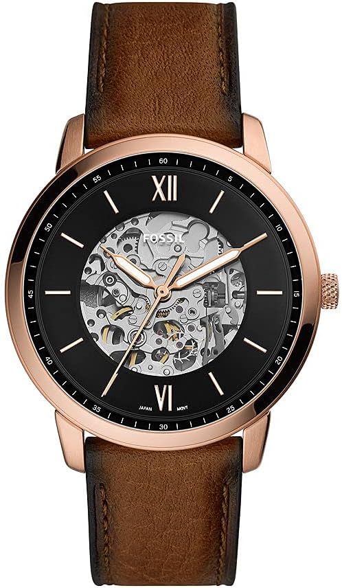 Amazon.com: Fossil Neutra Watch for Men, Automatic Movement with ...