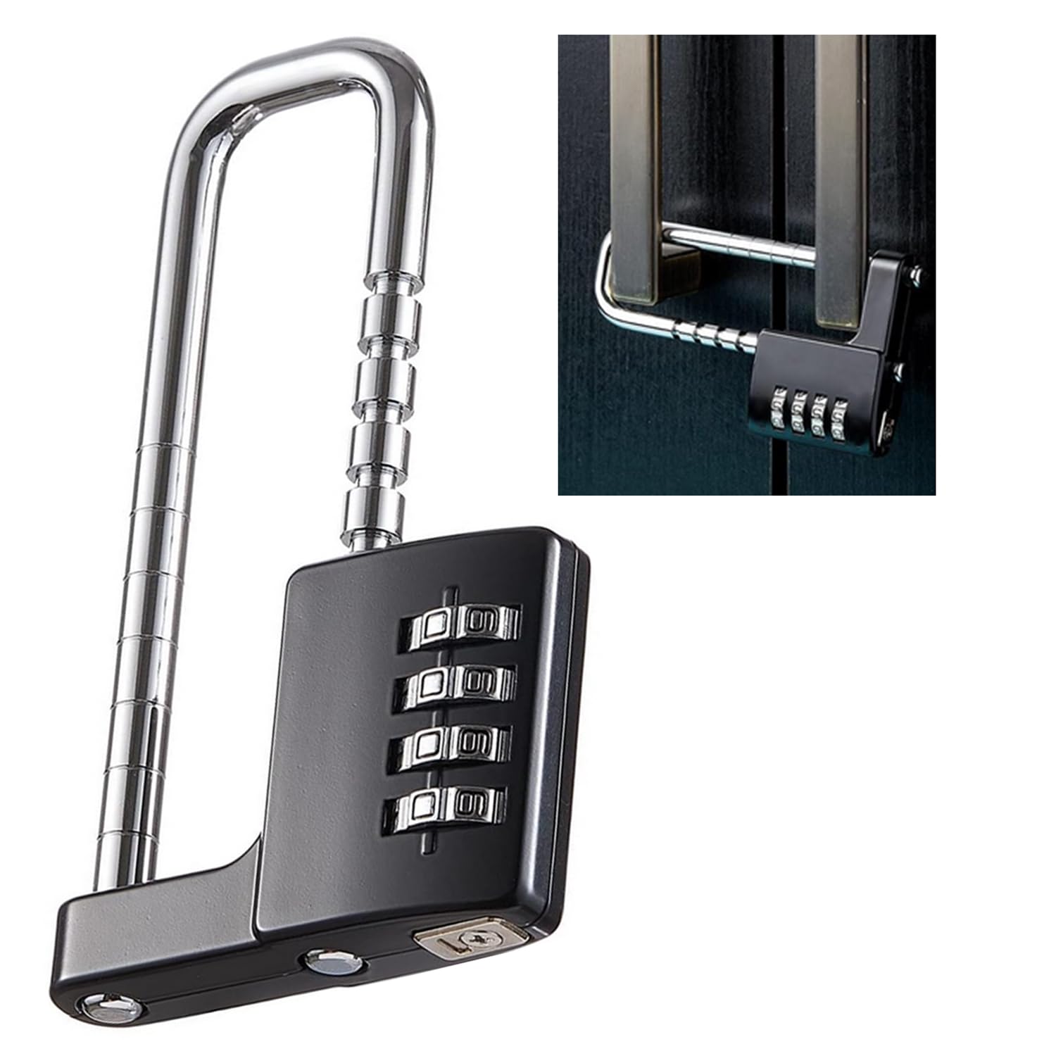 Cabinet Lock,Combination Padlock,U Shaped Padlock,Stainless Steel Gym ...