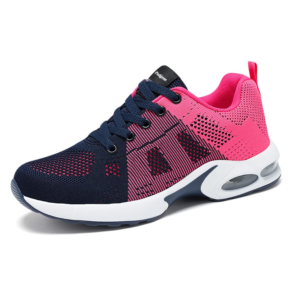 Padgene Women Lightweight Trainers Walking Shoes Tennis Shoes Comfort ...