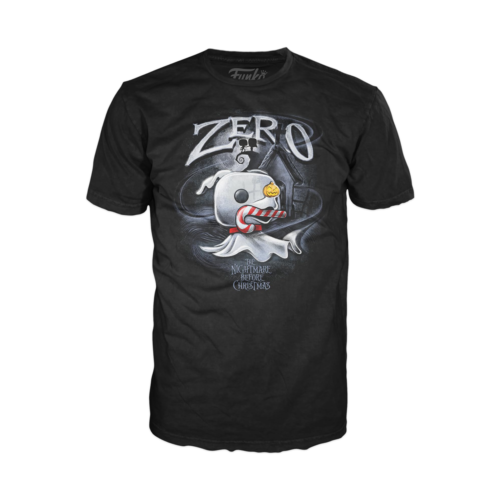 Amazon.com: Funko Pop! Boxed Tee: The Nightmare Before Christmas - Zero ...