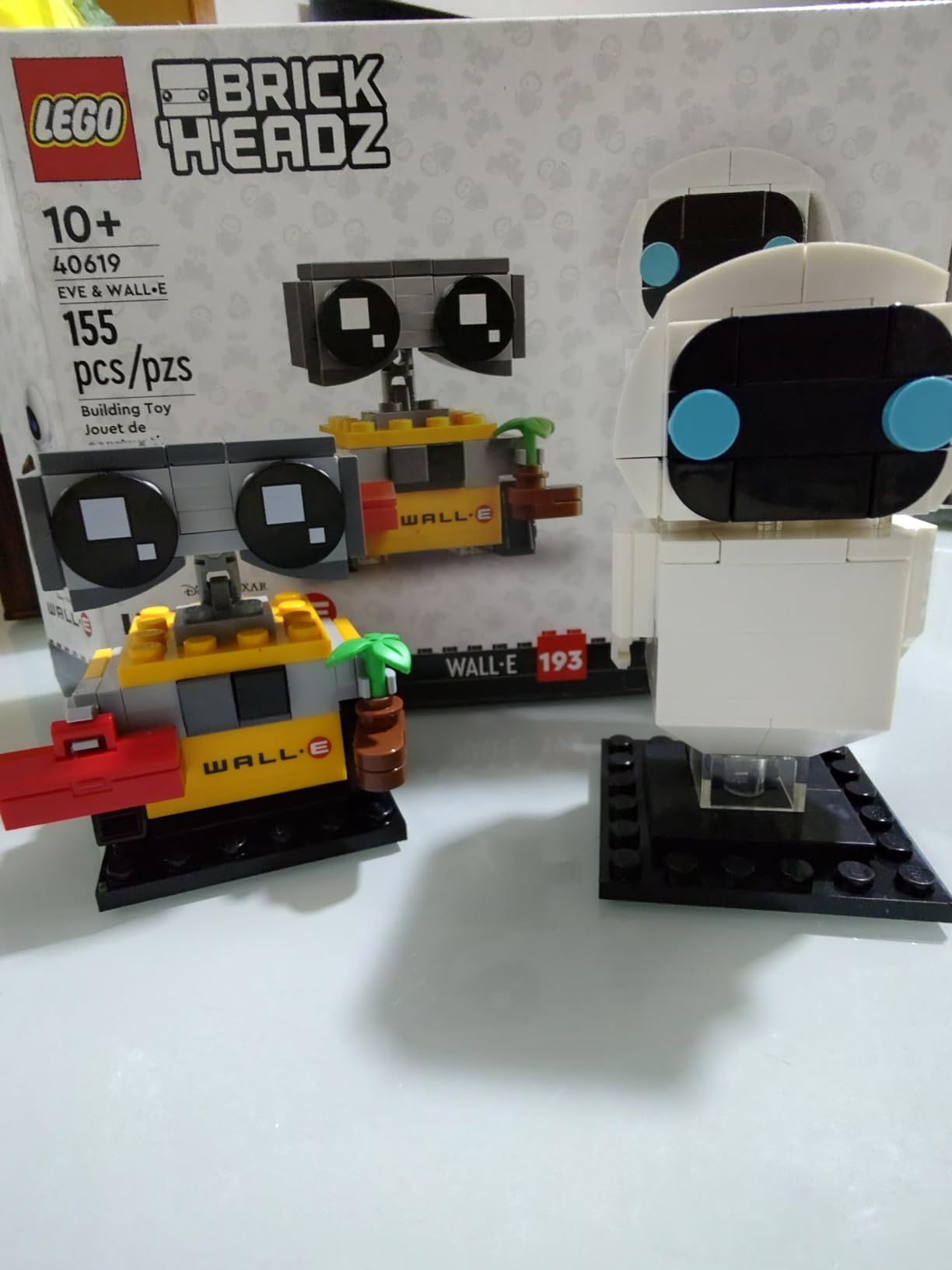 LEGO Brickheadz Wall-E and Eve 40619_AB | Amazon.com.br