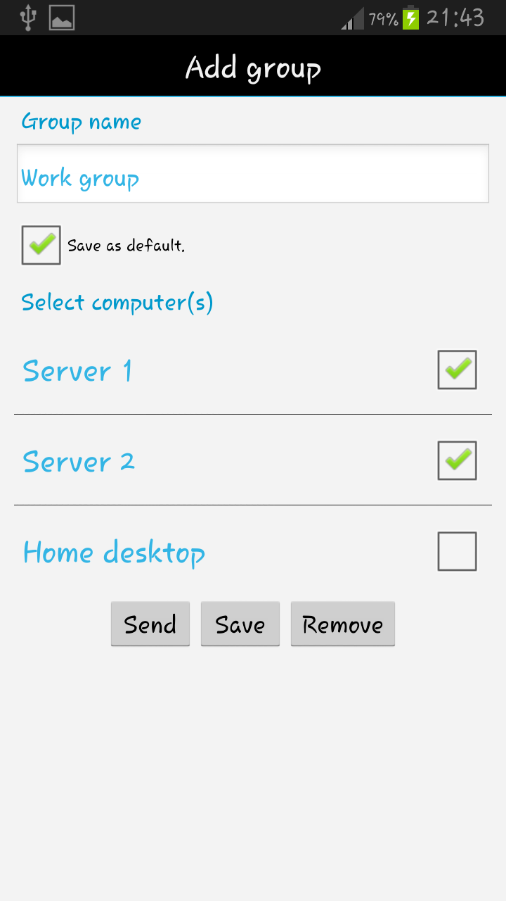 WOL Magic Packets Widget - App on Amazon Appstore