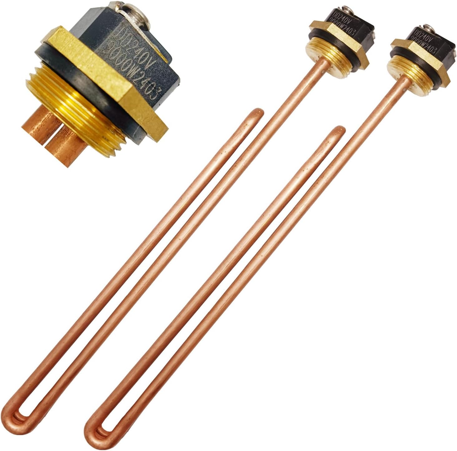 Amazon.com: HE 90240 Heating Element, 2 Pack Water Heater Heating ...