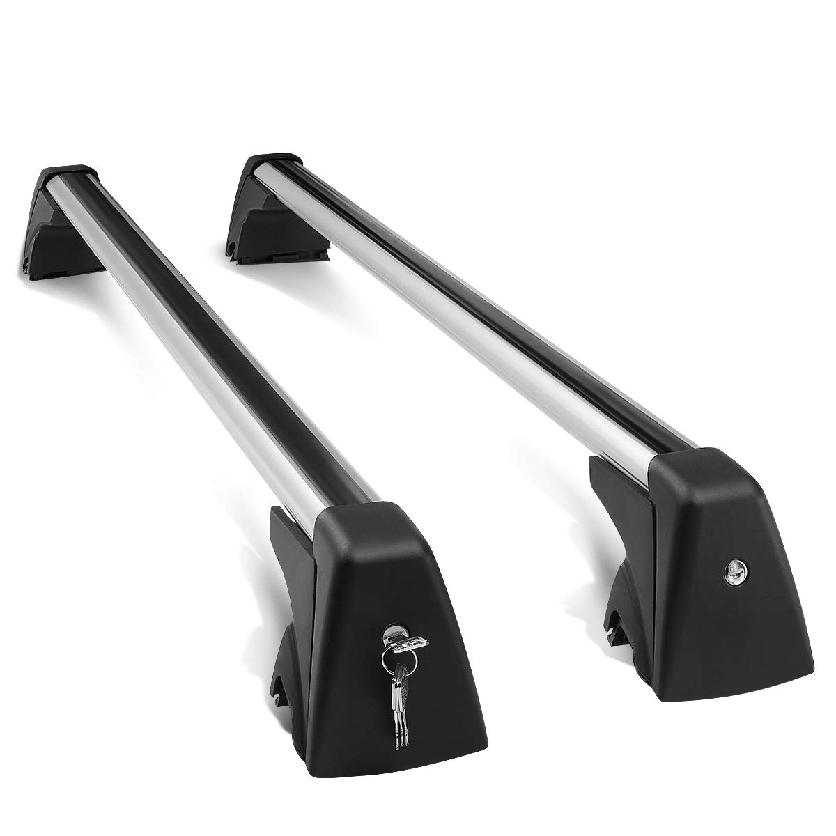 Snapklik.com : DNA MOTORING ROOFR-W-011 Pair Aluminum Roof Rack Rail ...