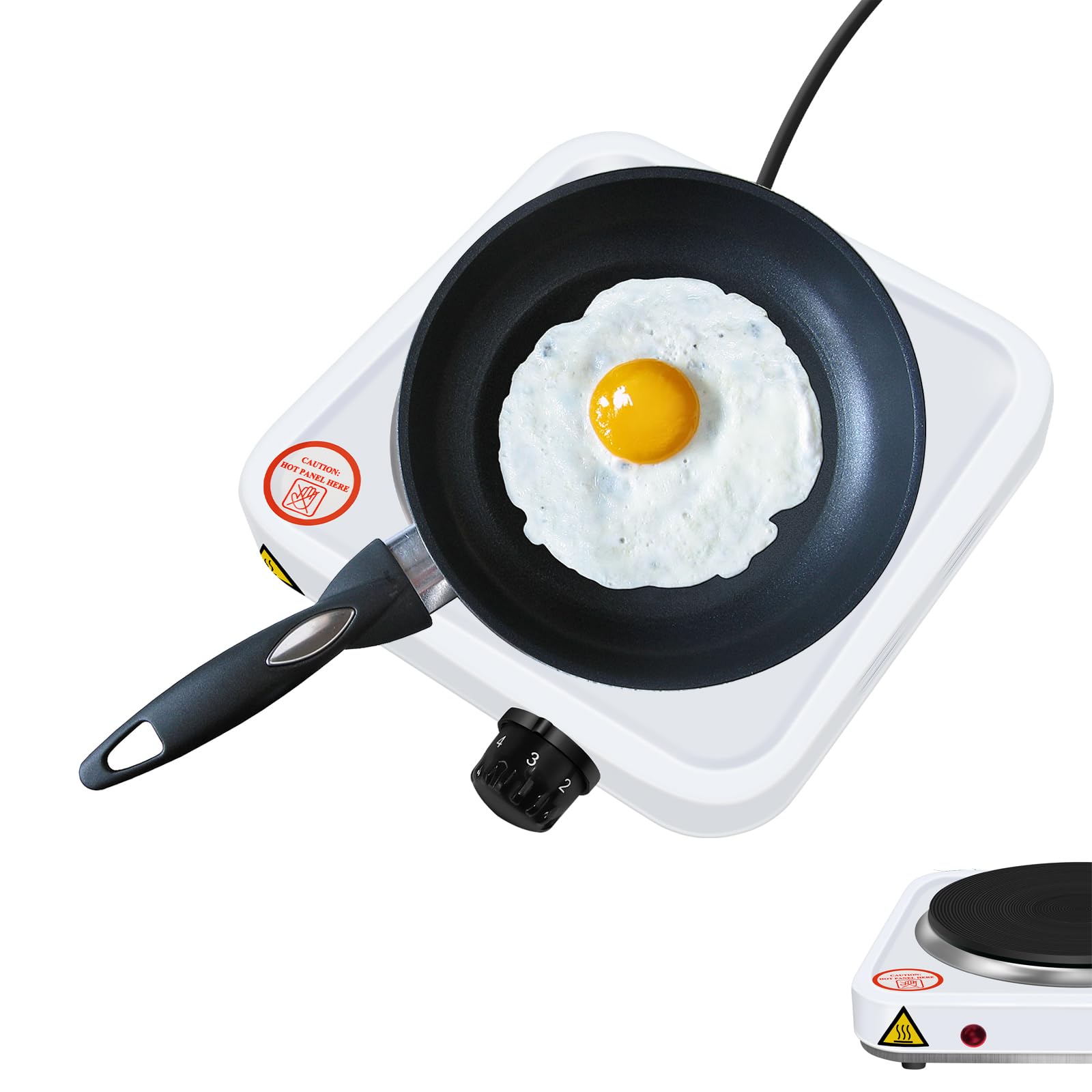 Hot Plate Small Induction Hob, Electric Single Hob Table-Top Cooking ...