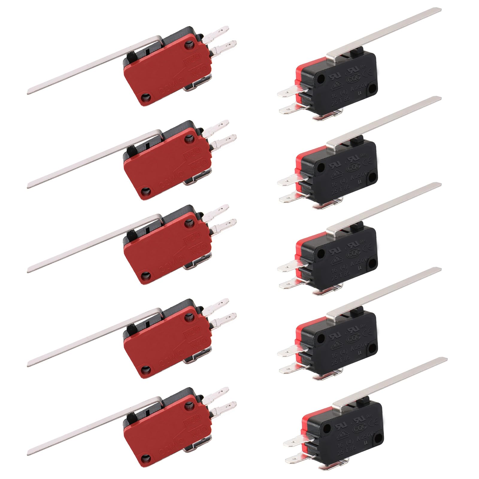 Snapklik.com : Micro Limit Switch Blade Momentary Long Straight Hinge ...