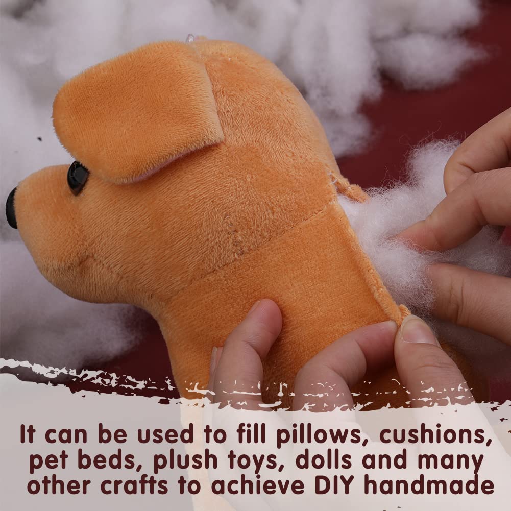 Snapklik.com : 35oz/100g Premium Polyester Fiber Fill, High Resilience ...