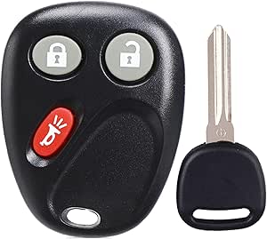 Amazon.com: NPAUTO Key Fob with Ignition Key, Fits for Chevy Silverado ...