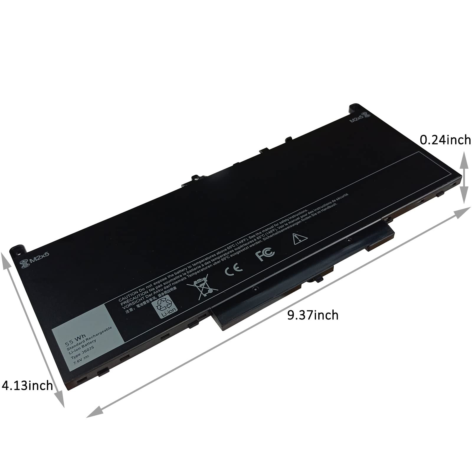 Snapklik.com : E7470 Battery E7270 Battery J60J5 Battery For Dell ...