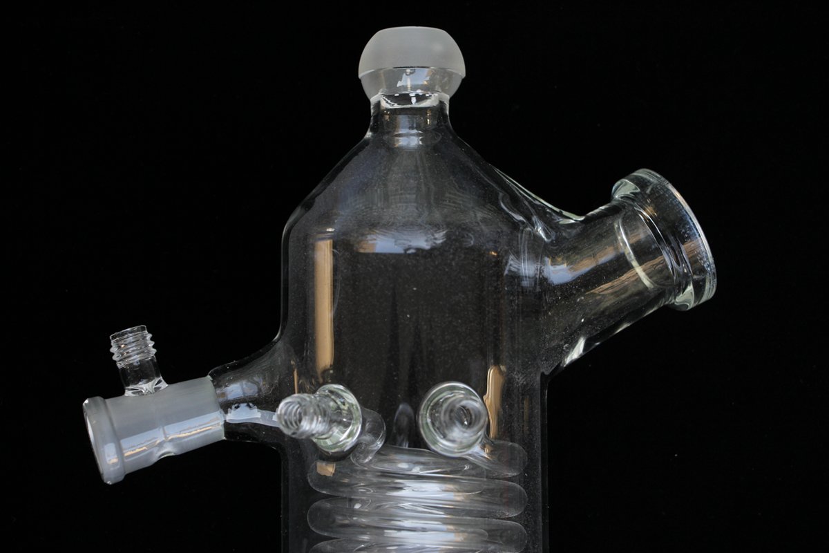 Vacuum Pumps Lab Rotary Evaporator Glass Condenser Vertical For ...