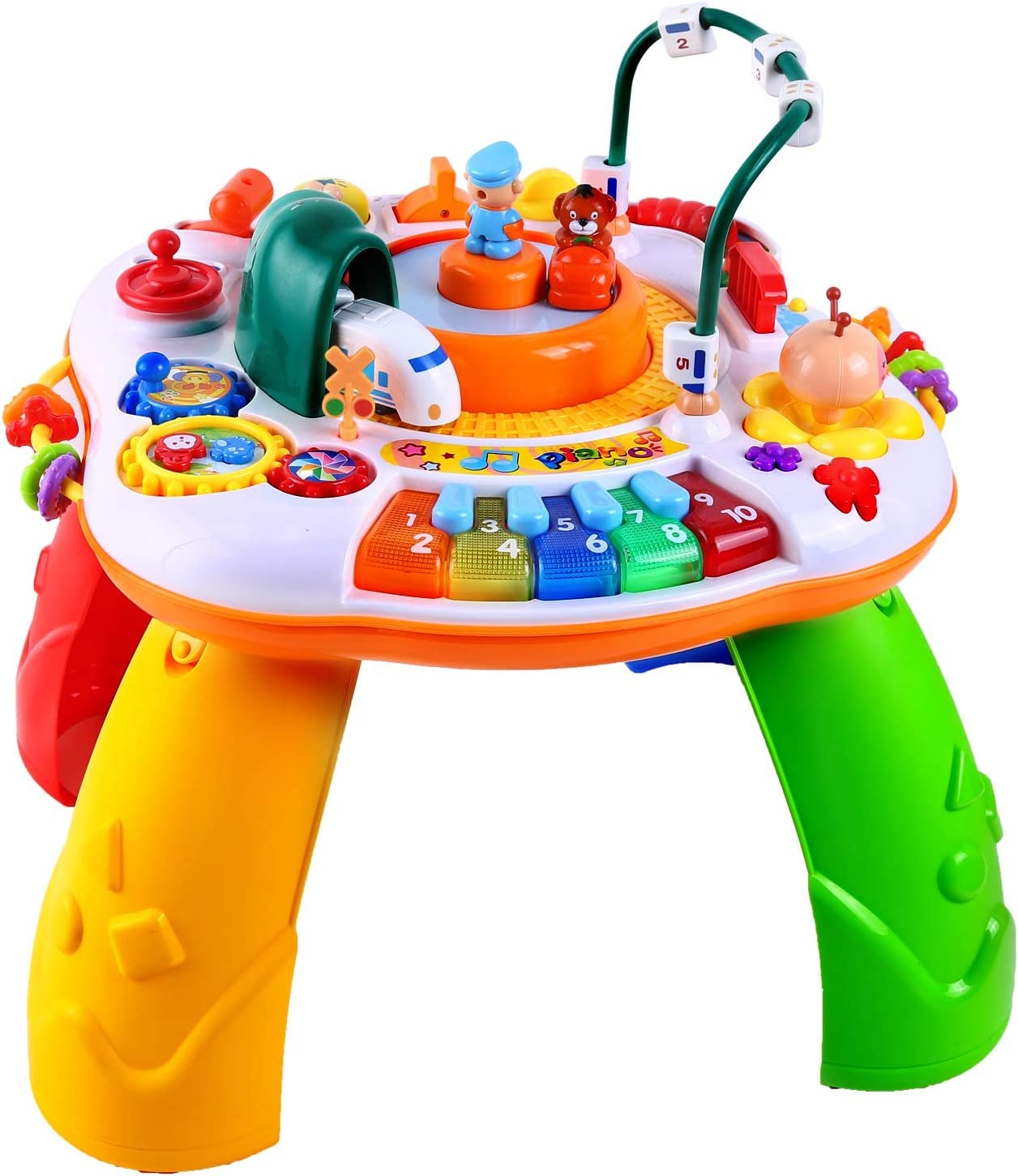 Buy Glaceon Activity Table, Musical Game Table with Building Table ...