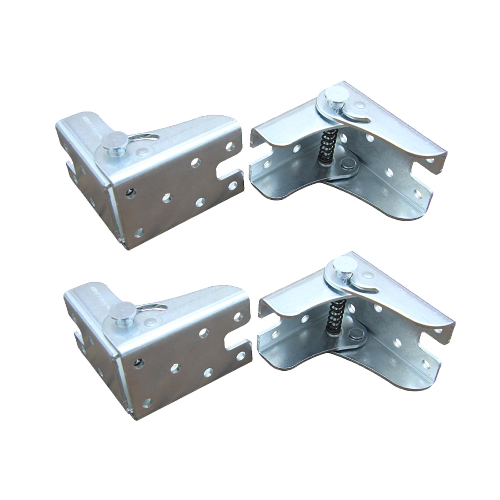 4 Pack Folding Bracket-Self-Locking Hinge, 90°Locking Extended self ...