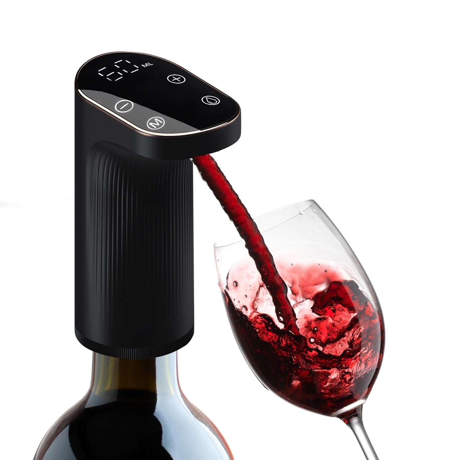 STöK (ST-AD01) Smart Alcohol Dispenser and Wine Aerator, Peg Measurer ...
