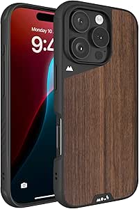 Amazon.com: Mous for iPhone 16 Pro Max Case MagSafe Compatible - Limitless 6.0 - Walnut ...