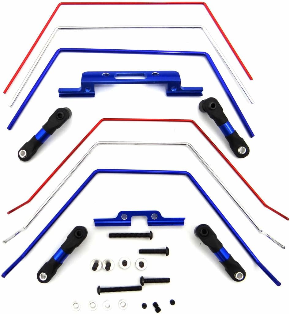 Amazon.com: Hot Racing TE311SLC Front and Rear Wide Sway Bar Kit - 2WD ...