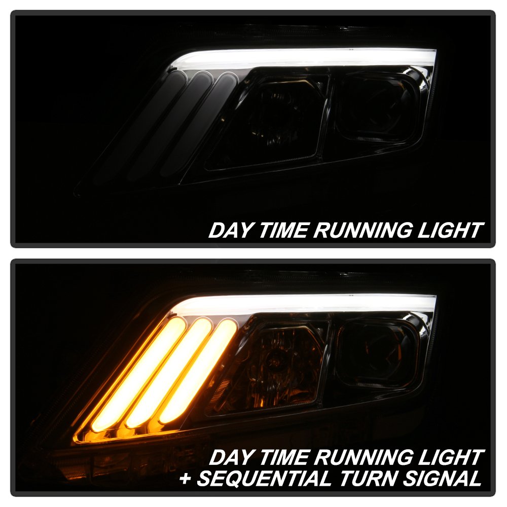 Buy ACANII - For 2010-2012 Ford Fusion LED [SEQUENTIAL Signal] DRL ...