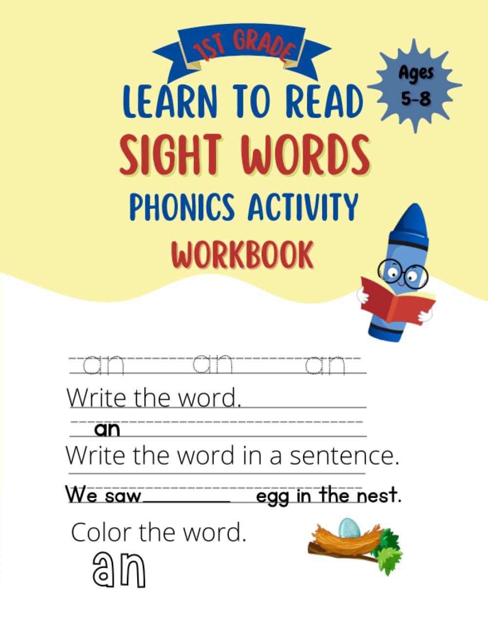 Buy Learn To Read Words and Phonics Activity Workbook: Preschool ...
