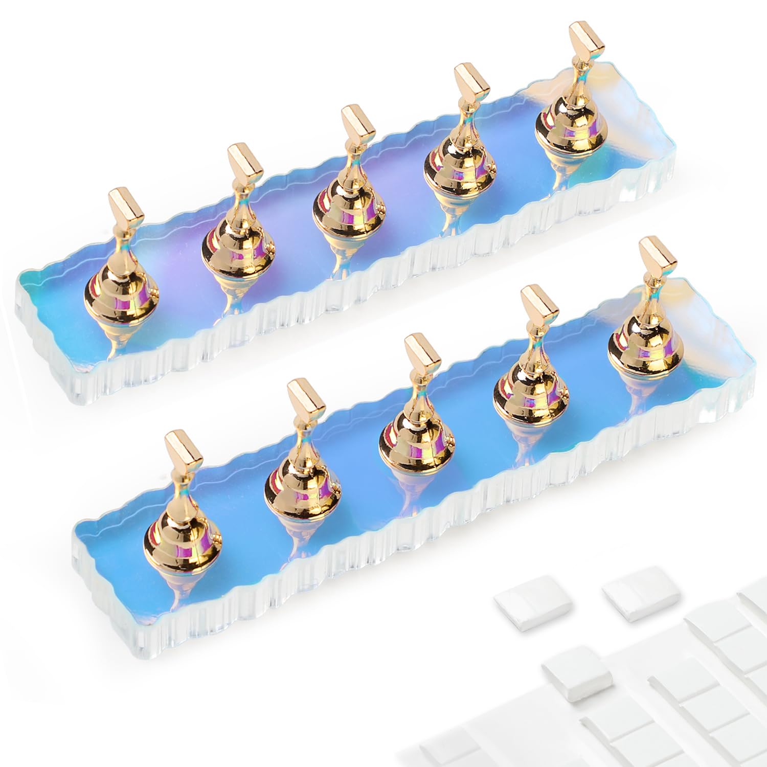 Amazon.com: 2 Set Nail Stands, Nail Holder for Painting Nails, Acrylic ...