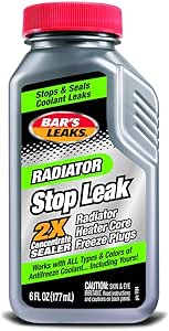 Bar's Leaks Radiator Stop Leak 2X Concentrate, 6 oz. : Buy Online at ...