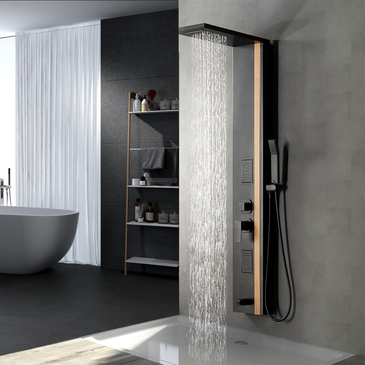 Bamboo Bathroom Wall Panels