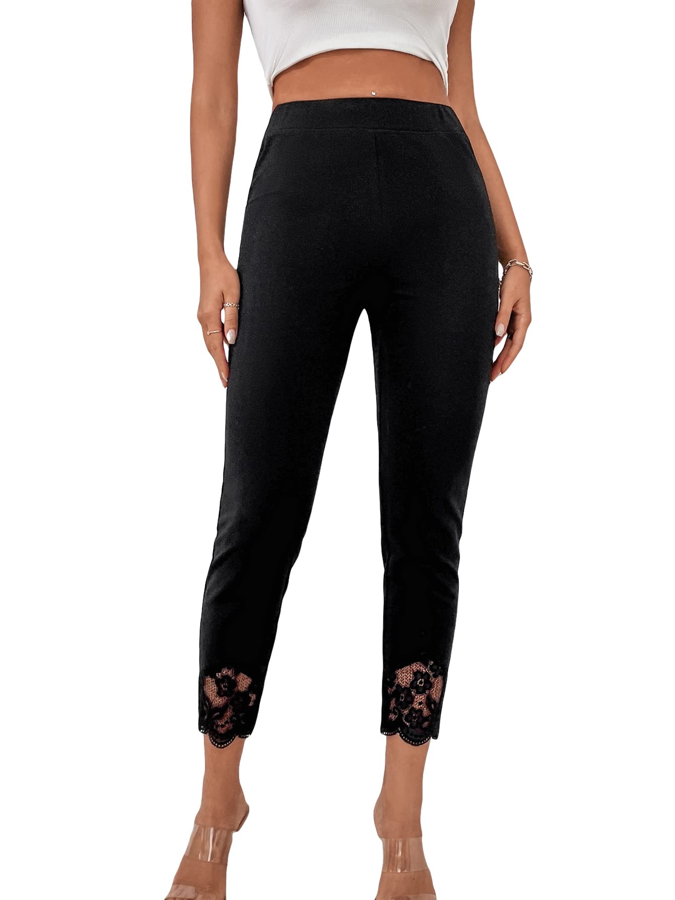 Women's Frayed Hem Capri Pants at Tyson Walsh blog