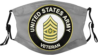 Army Command Sergeant Major Veteran Mask Protect Respiratory System ...